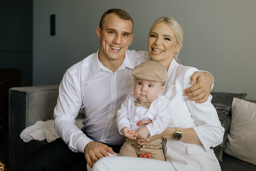 Reportaż z chrztu Jasia z Krakowa - Fotograf na chrzest Marcin Pluta